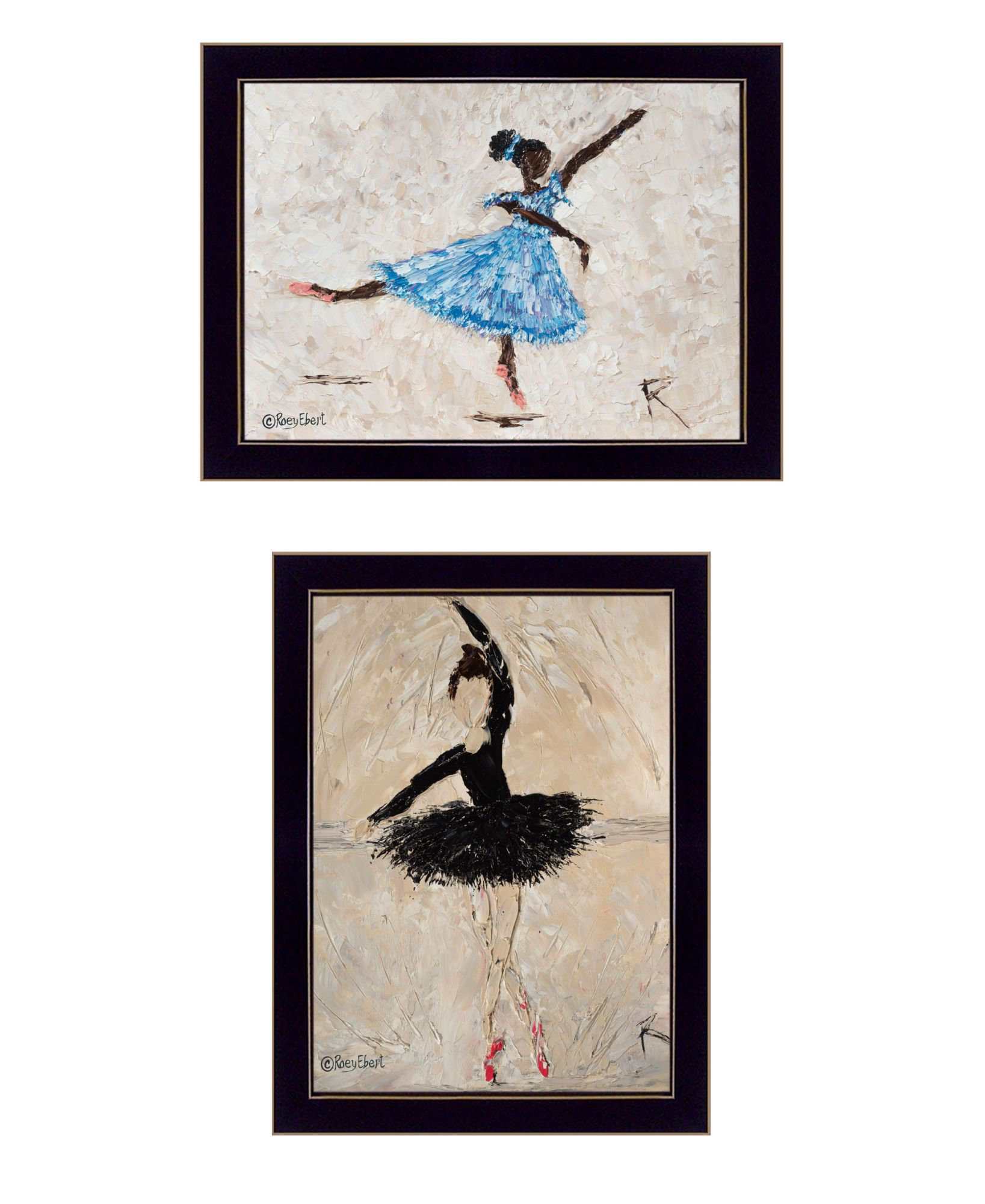 Rosdorf Park Red Barrel Studio "Ballerina Collection" Framed Wall Art ...